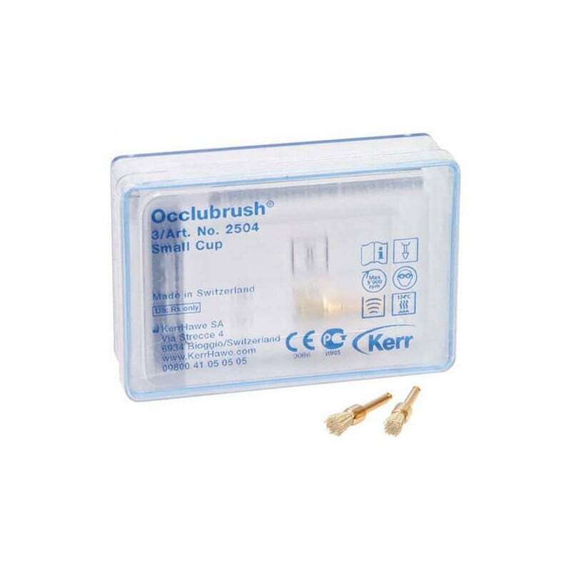 OCCLUBRUSH PULIDO PUNTA PEQUEÑA 3 Uds - Dentaliberica