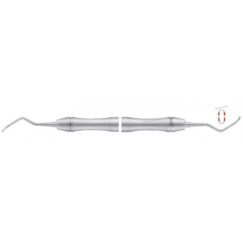 CURETA COLUMBIA POSTERIOR 960/4R-4L CARL MARTIN - Dentaliberica