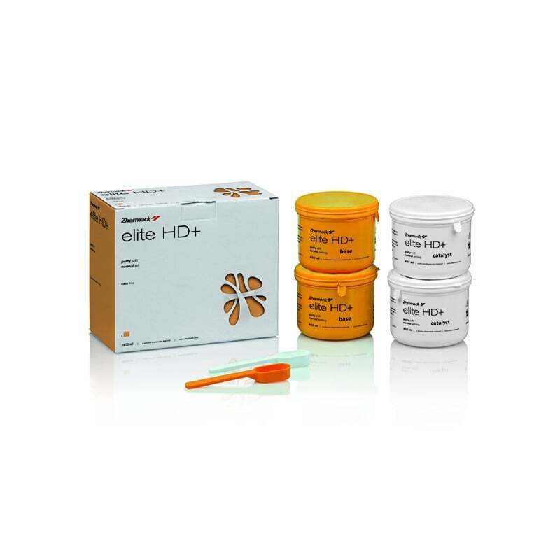 ELITE HD+ PUTTY SOFT NORMAL SET 2X (450 ML+450 ML) - Dentaliberica