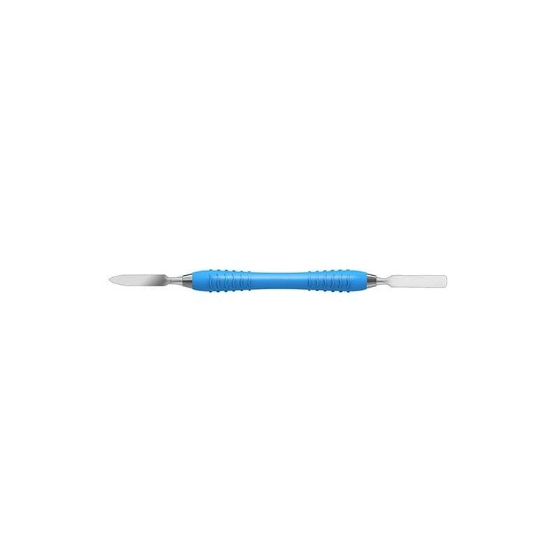 SI-1058A-HBL ESPATULA CEMENTO COLORI SILIKON IK AZUL CLARO - Dentaliberica
