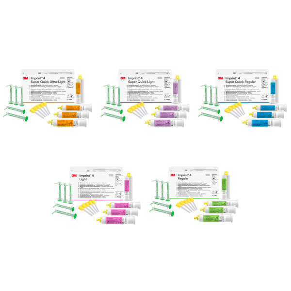 IMPRINT 4 FLUIDA LIGHT 4 x 50 ml - Dentaliberica